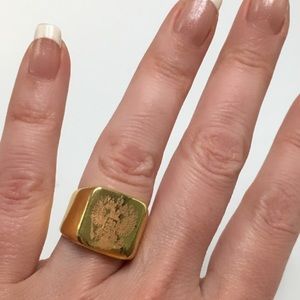 Jewelry | Double Headed Russian Eagle Signet Ring Gold Fill | Poshmark